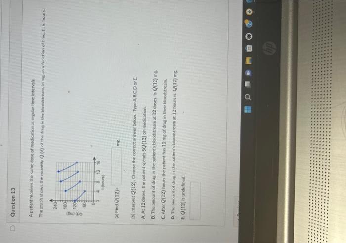 Solved A patient receins the same dose of medication at | Chegg.com