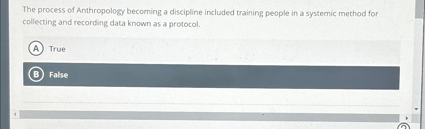 Solved The process of Anthropology becoming a discipline | Chegg.com