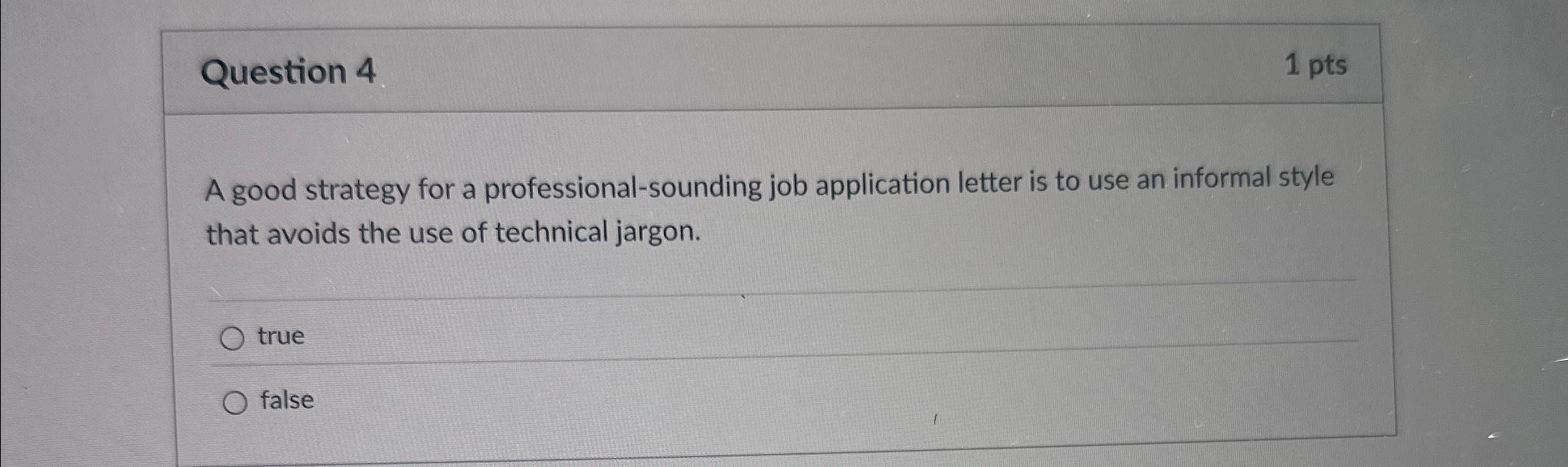 Solved Question 41 ﻿ptsA good strategy for a | Chegg.com