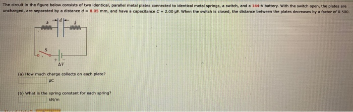 Solved The circuit in the figure below consists of two | Chegg.com
