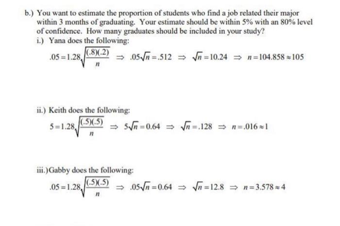 Solved Please explain why each calculation is wrong. Do not | Chegg.com