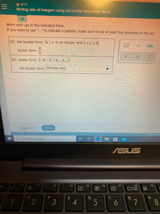 Solved III SETS Writing sets of integers using set-builder | Chegg.com