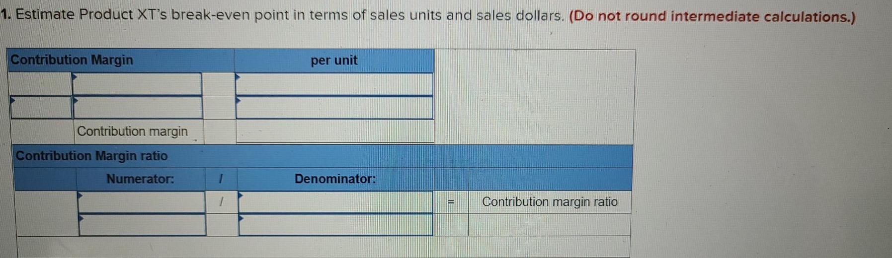 Solved Required information Problem 5-6A (Algo) Break-even | Chegg.com