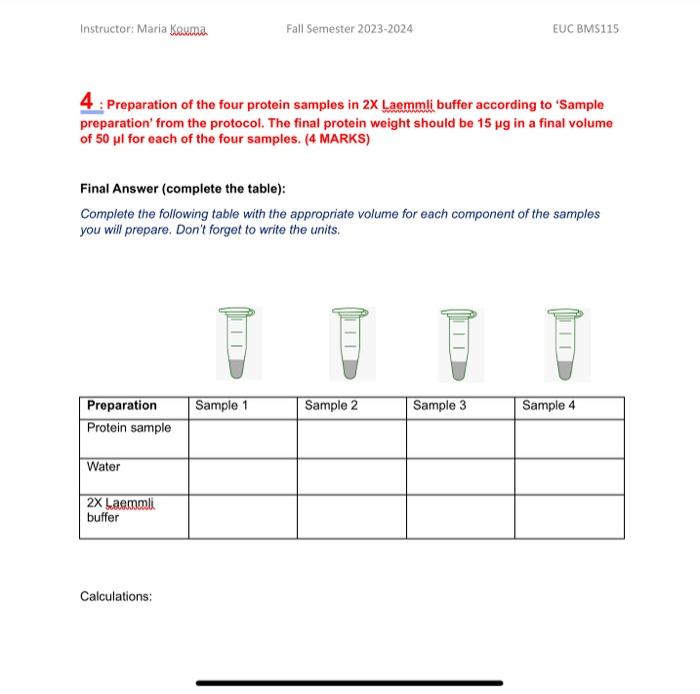 Solved 5: Perform three 1:10 serial dilutions using Sample | Chegg.com