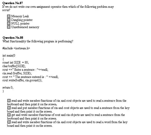 Solved If We Do Not Write Our Own Assignment Operator Then 8548