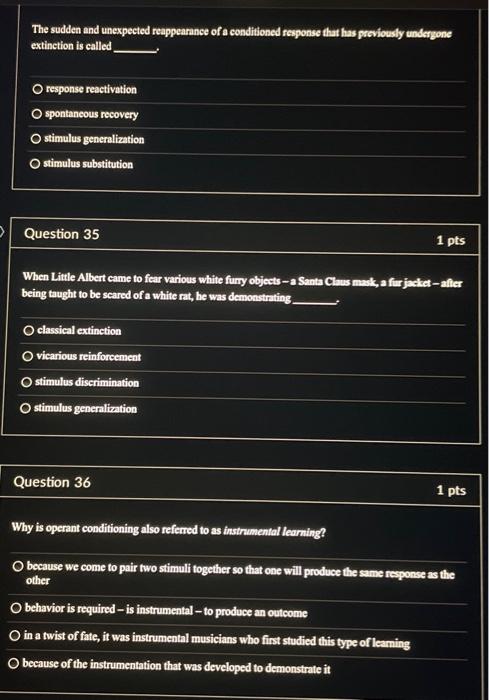 Solved The sudden and unexpected reappearance of a | Chegg.com