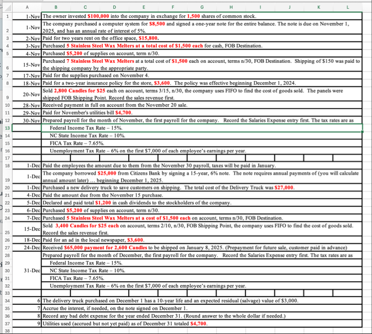 Solved Create Journal Entries For each and Label. Refer to | Chegg.com