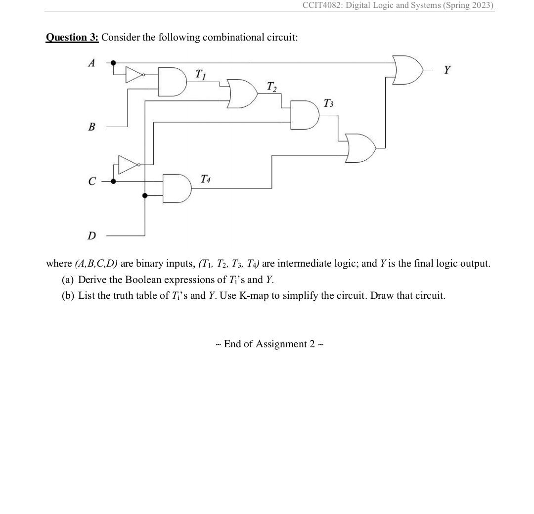Question 1: Simplify the following Boolean function | Chegg.com