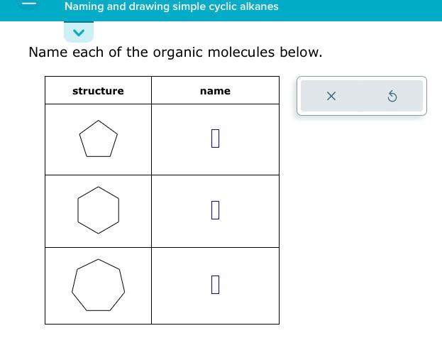 Solved Classify each of the molecules below. Name each of | Chegg.com