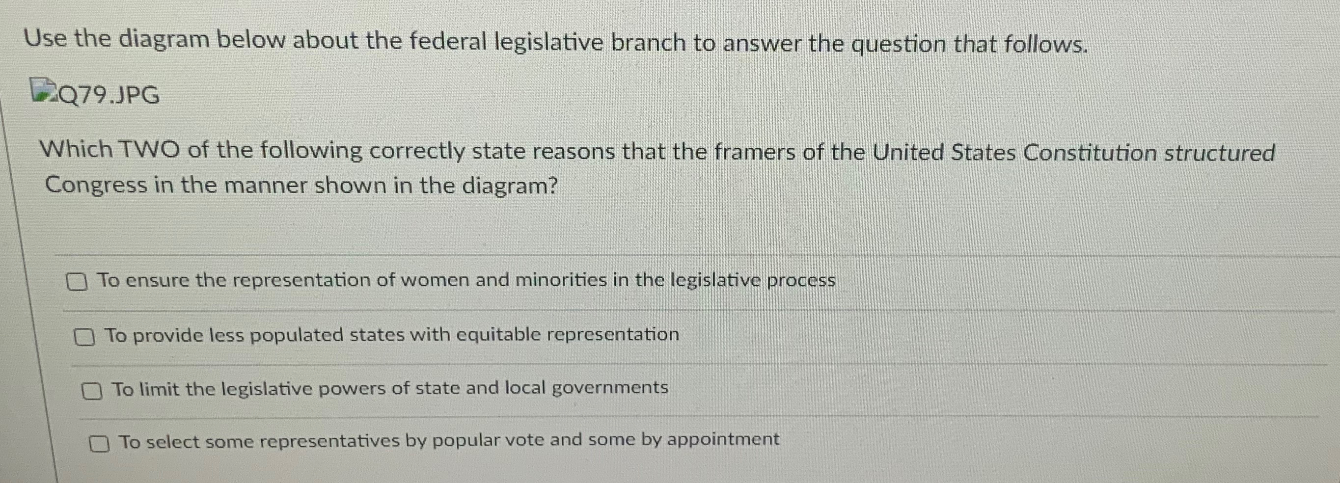 Solved state reasons that the framers of the United States | Chegg.com