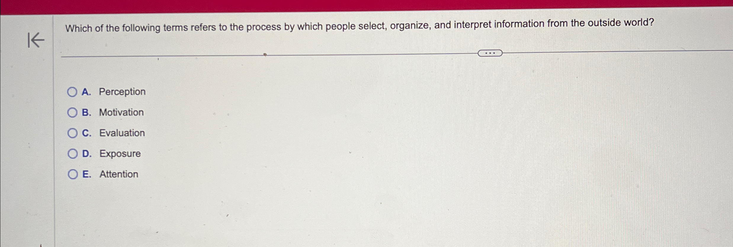 Solved Which of the following terms refers to the process by | Chegg.com