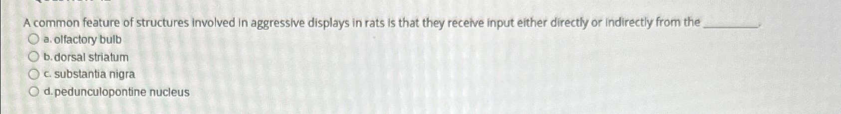Solved A common feature of structures involved in aggressive | Chegg.com