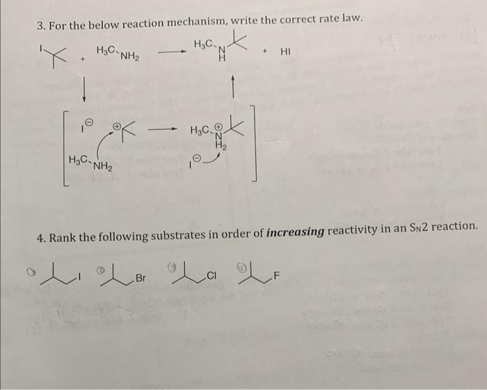 Solved 1. Summarize the trends observed for SN1 reactions. | Chegg.com