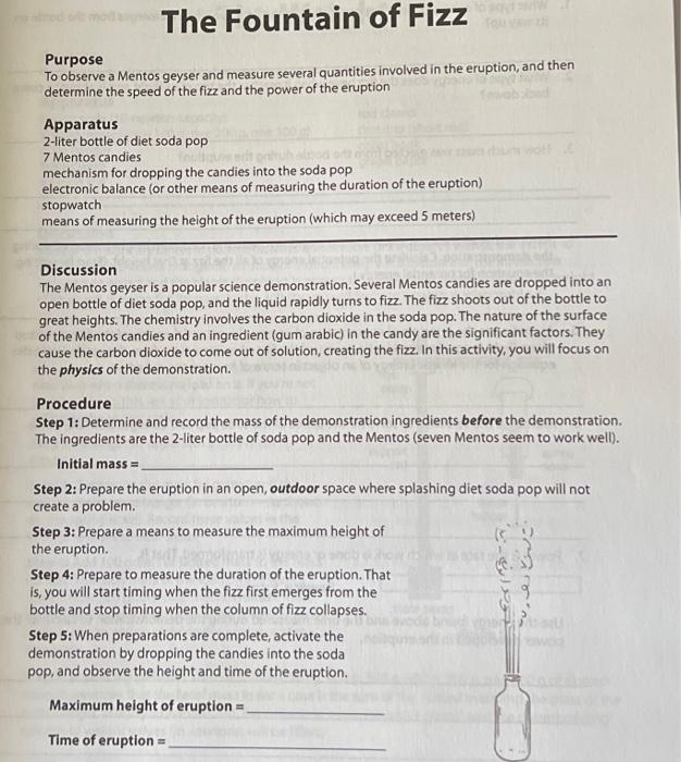 Solved no aimed at moll open The Fountain of The Fountain of | Chegg.com
