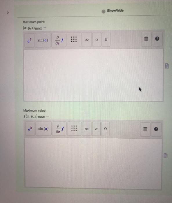 Solved Find the minimum and maximum points of f(x,y,z) = 42 | Chegg.com