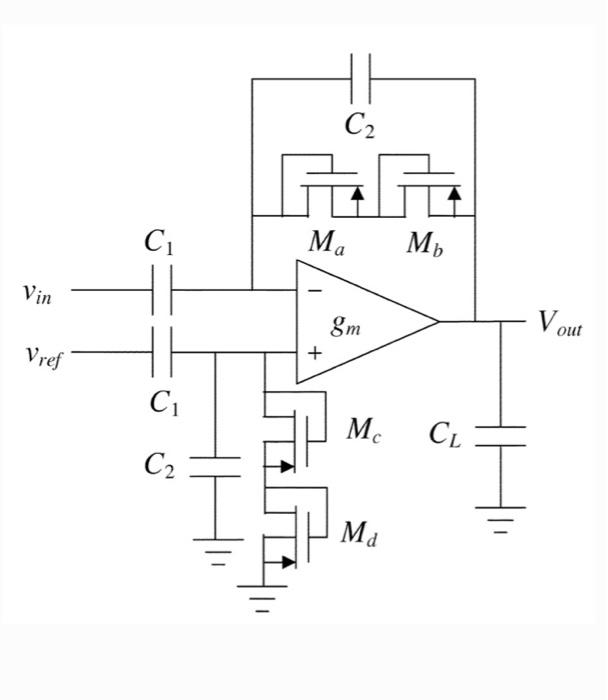 Solved how to reduce input-referred noisea. reduce C1b. Grow | Chegg.com