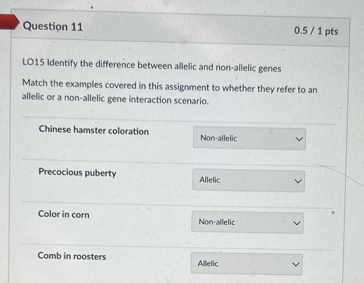 Solved Question 110.51ptsL015 ﻿Identify the difference | Chegg.com