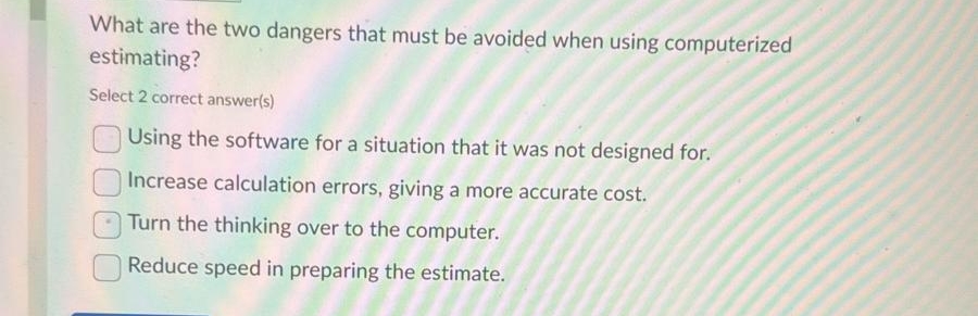 Solved What are the two dangers that must be avoided when | Chegg.com