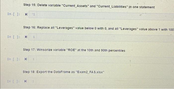 Solved follow these steps and use the correct codes in | Chegg.com