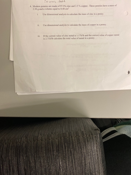 Solved Lab 5 Physical Properties 1: Density Objectives 1. To | Chegg.com