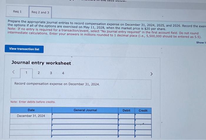 Solved \r\nRequired: 1. Determine the total compensation | Chegg.com