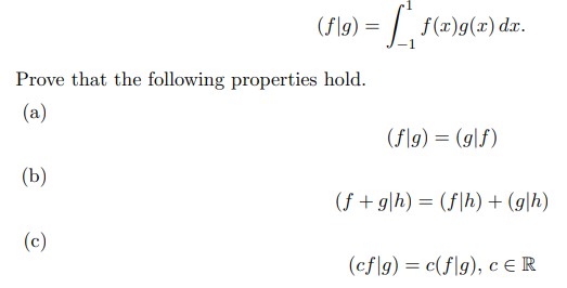 Solved Let C[−1, 1] ﻿be the set of all continuous | Chegg.com