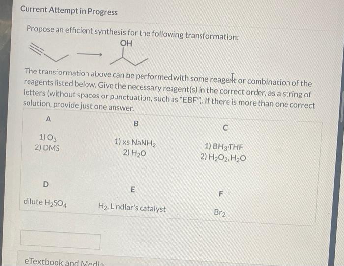 Solved Current Attempt in Progress Propose an efficient | Chegg.com
