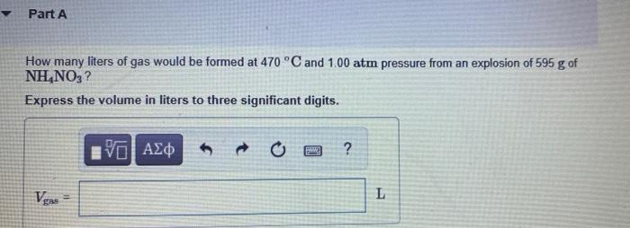 Solved Ammonium nitrate can decompose explosively when | Chegg.com