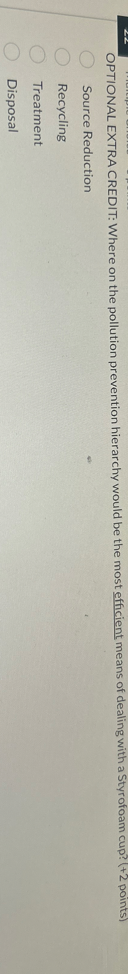 Solved OPTIONAL EXTRA CREDIT: Where on the pollution | Chegg.com