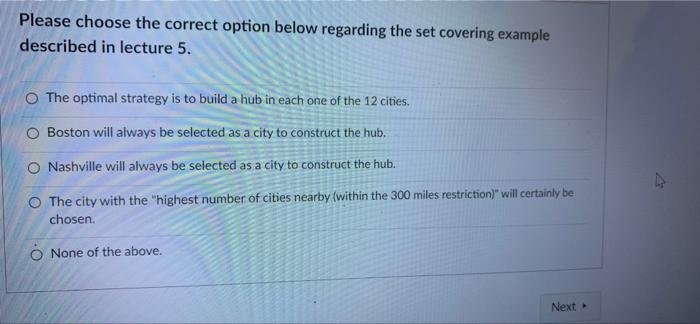 Please choose the correct option below regarding the | Chegg.com