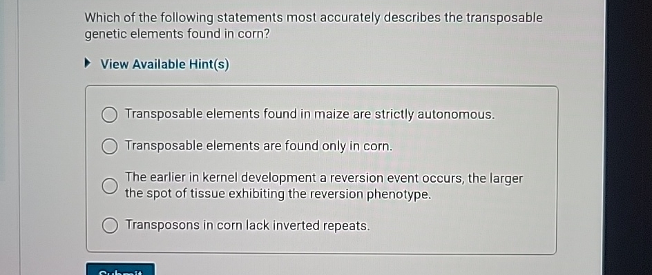 Solved Which of the following statements most accurately | Chegg.com