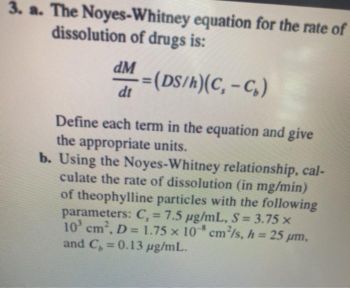 DISSOLUTION PROBLEMS 1. According to the United | Chegg.com