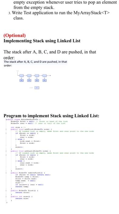 Objectives: 1. About Stack 2. Solving Postfix | Chegg.com