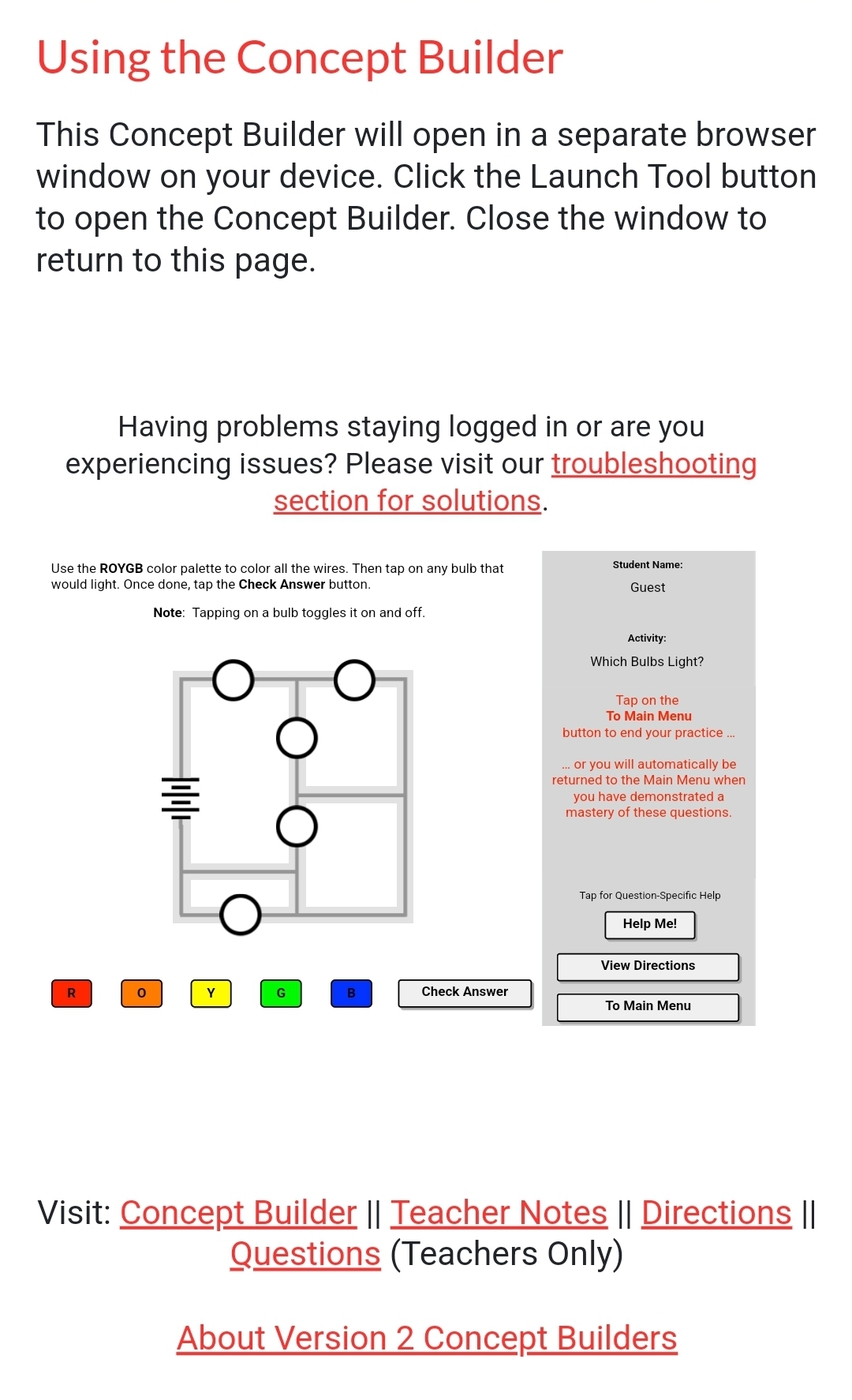 Solved Using the Concept BuilderThis Concept Builder will | Chegg.com