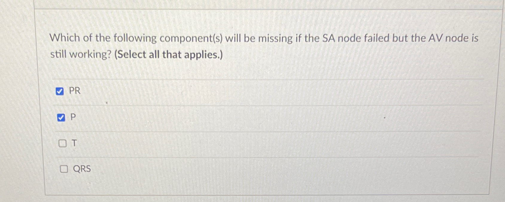 Solved Which of the following component(s) ﻿will be missing | Chegg.com