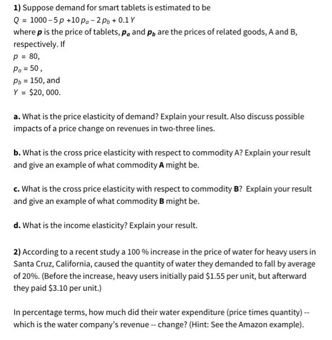 Solved Please help with all parts of questions with work, | Chegg.com
