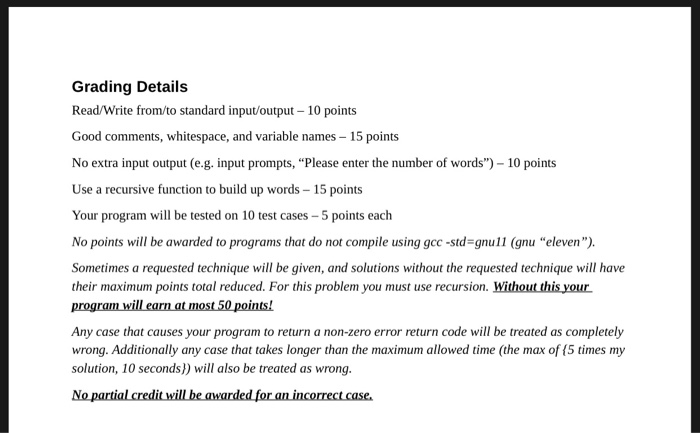 Input Specification The Input Will Begin With A