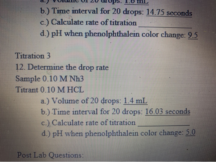 Solved 10.1 Chemical Equilibrium Titration 1 HCI + NaOH | Chegg.com