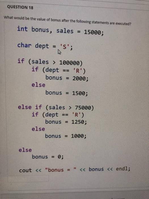 Solved QUESTION 14 of the following, which is not valid C++ | Chegg.com