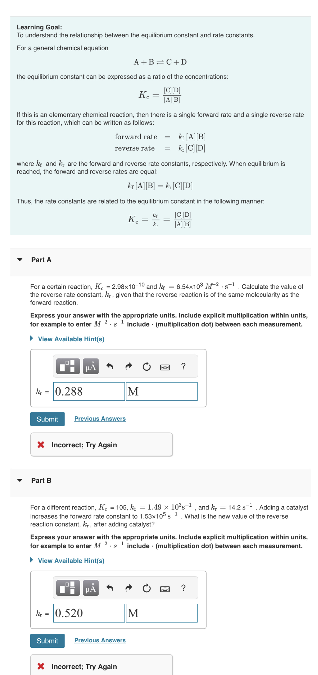 Solved Learning Goal:To understand the relationship between | Chegg.com