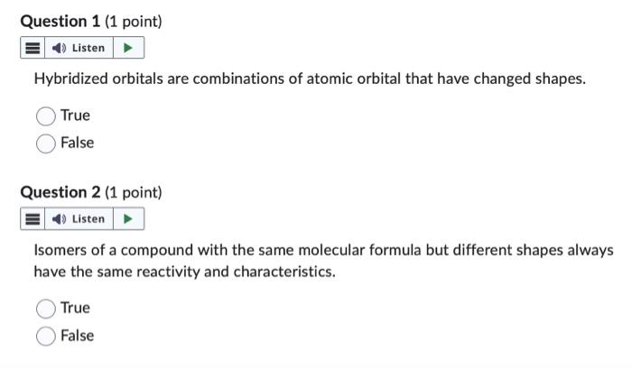 Solved Hybridized orbitals are combinations of atomic | Chegg.com