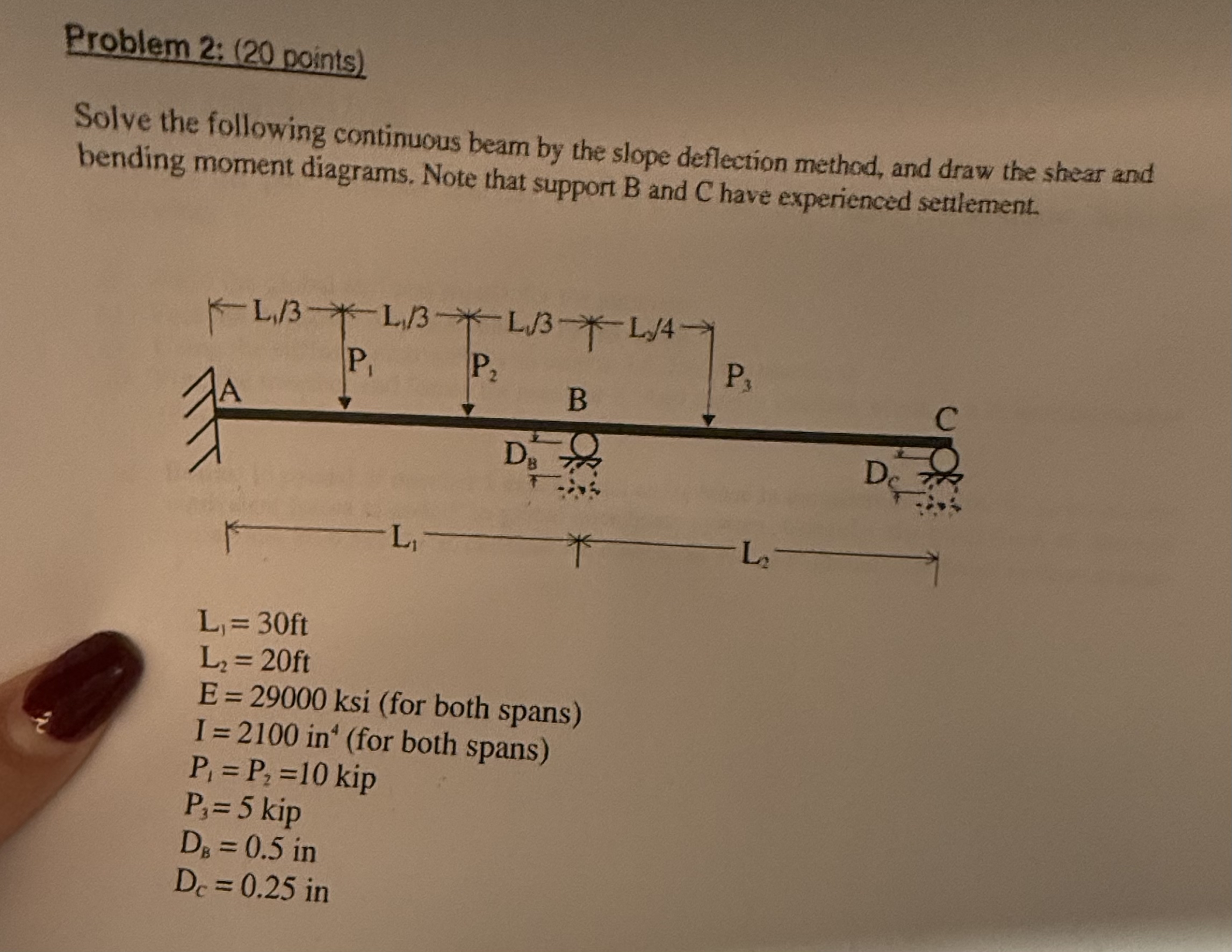 Solved Problem 2: (20 ﻿points)Solve the following continuous | Chegg.com