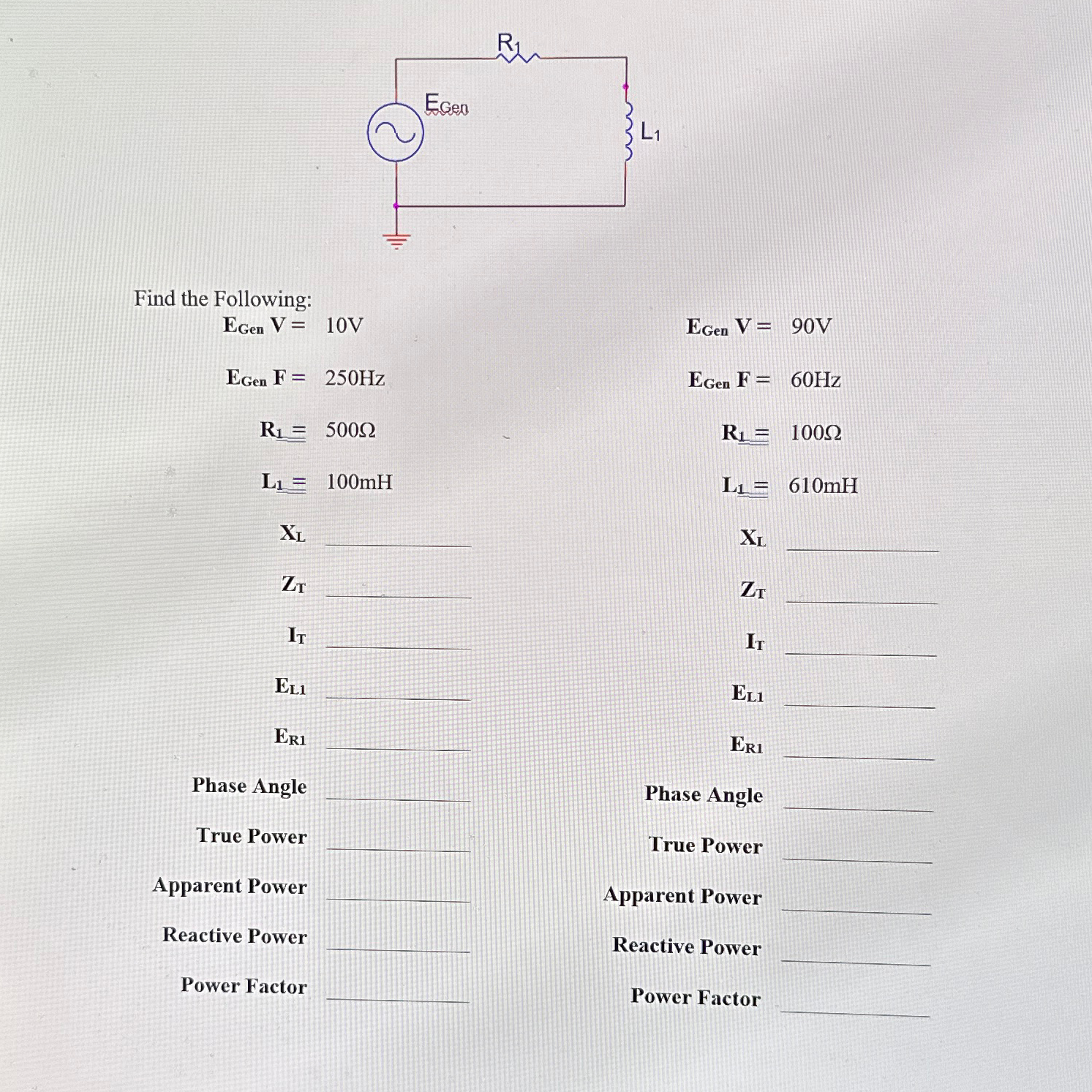 Solved Could you please fill in the blanks thanks!! | Chegg.com