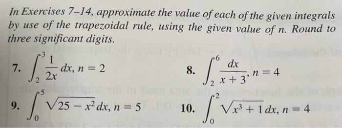 Solved In Exercises 3-6, (a) approximate the value of each | Chegg.com