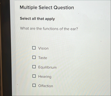 Solved Multiple Select QuestionSelect all that applyWhat are | Chegg.com