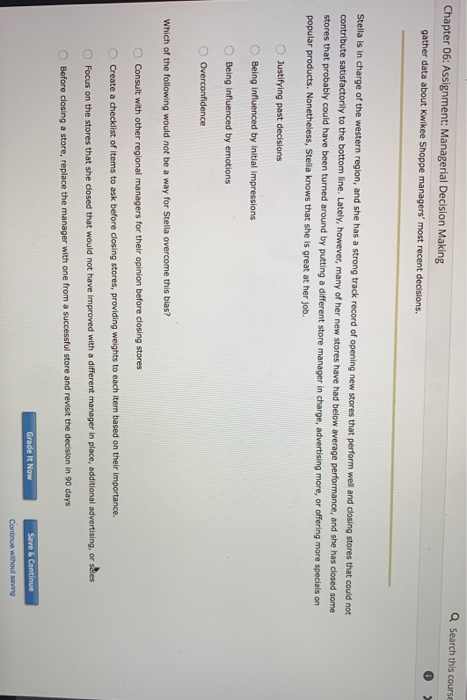 Solved: CENGAGE MINDTAP Chapter 06: Assignment Managerial ... | Chegg.com Solved: CENGAGE MINDTAP Chapter 06: Assignment Managerial ... | Chegg.com