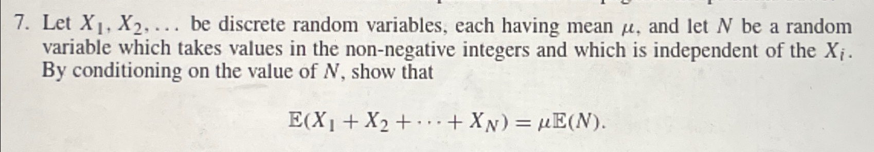 Solved Let x1,x2,dots be discrete random variables, each | Chegg.com