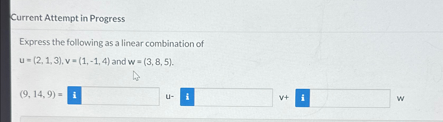 Solved Current Attempt in ProgressExpress the following as a | Chegg.com