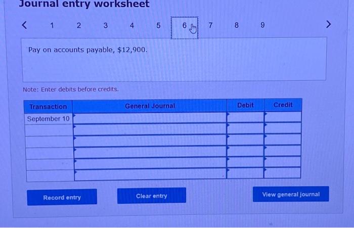 Solved Journal entry worksheet Pay property taxes, $10,000. | Chegg.com