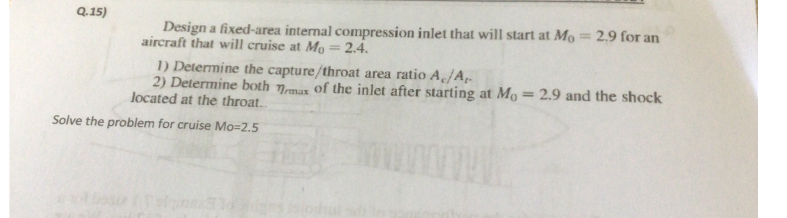 Solved Name and Surname:Student ID No:ASE 306 ﻿PROPULSION | Chegg.com